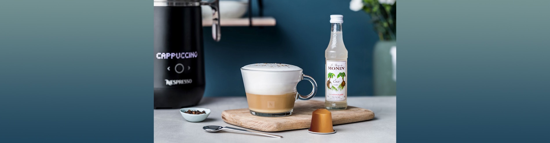 Cappuccino Coco - Recettes Nespresso