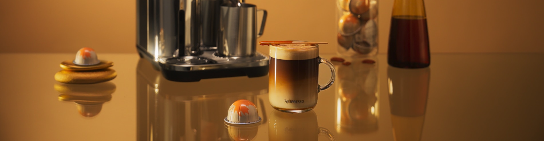 Golden Maple Pecan Reverso - Nespresso Recipes
