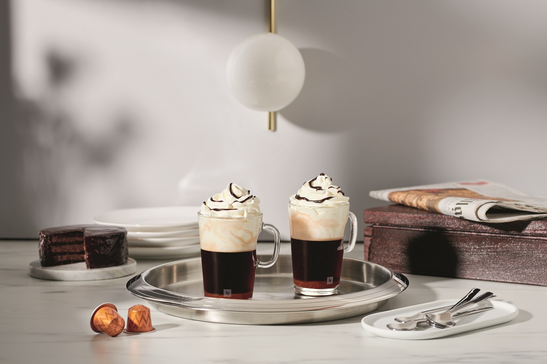 Vienna Cream Crown - Nespresso Recipes