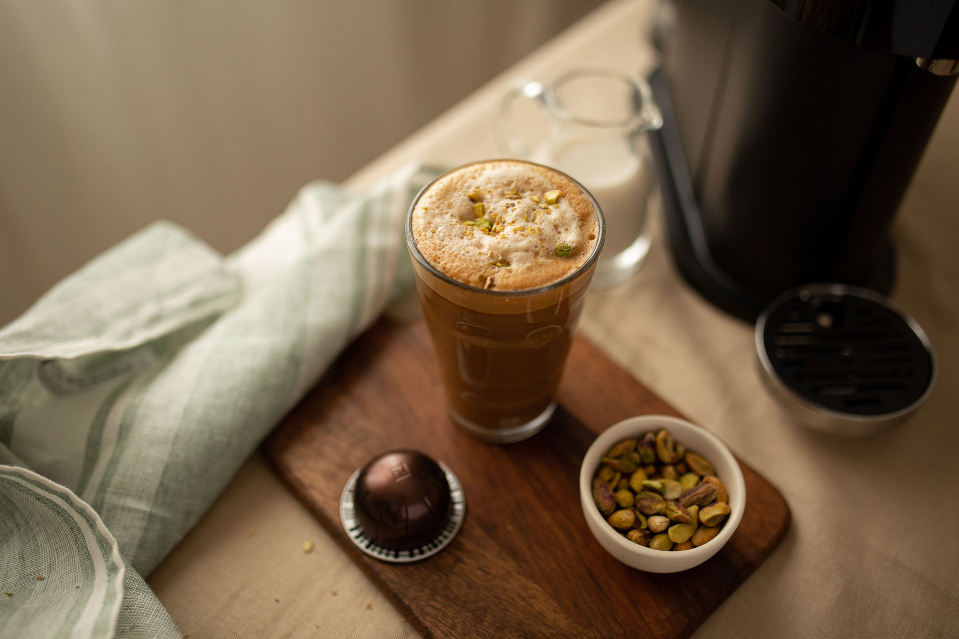 Latté aux Noix - Recettes Nespresso