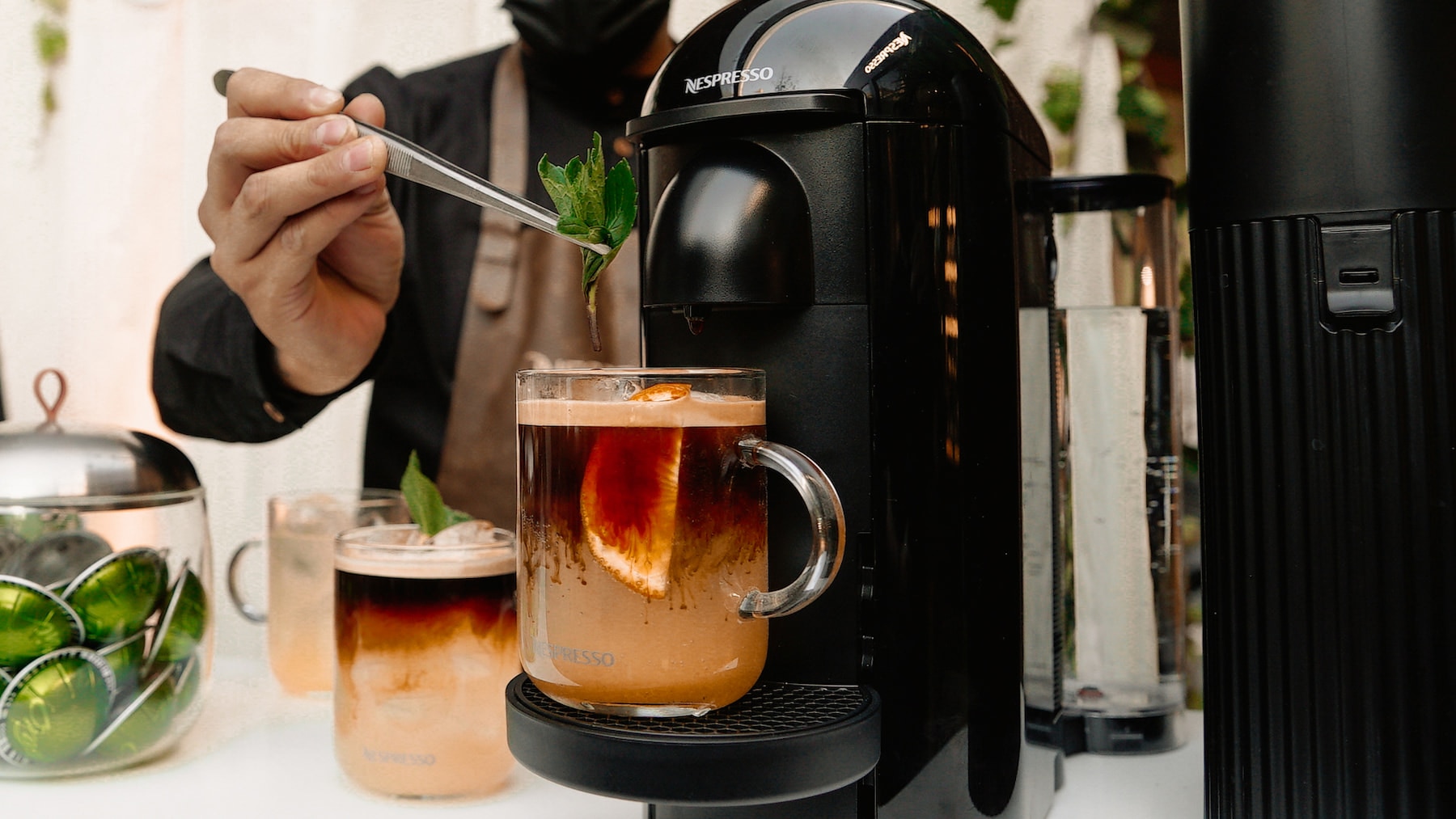 Mandarina Coffee Tonic - Recetas Nespresso