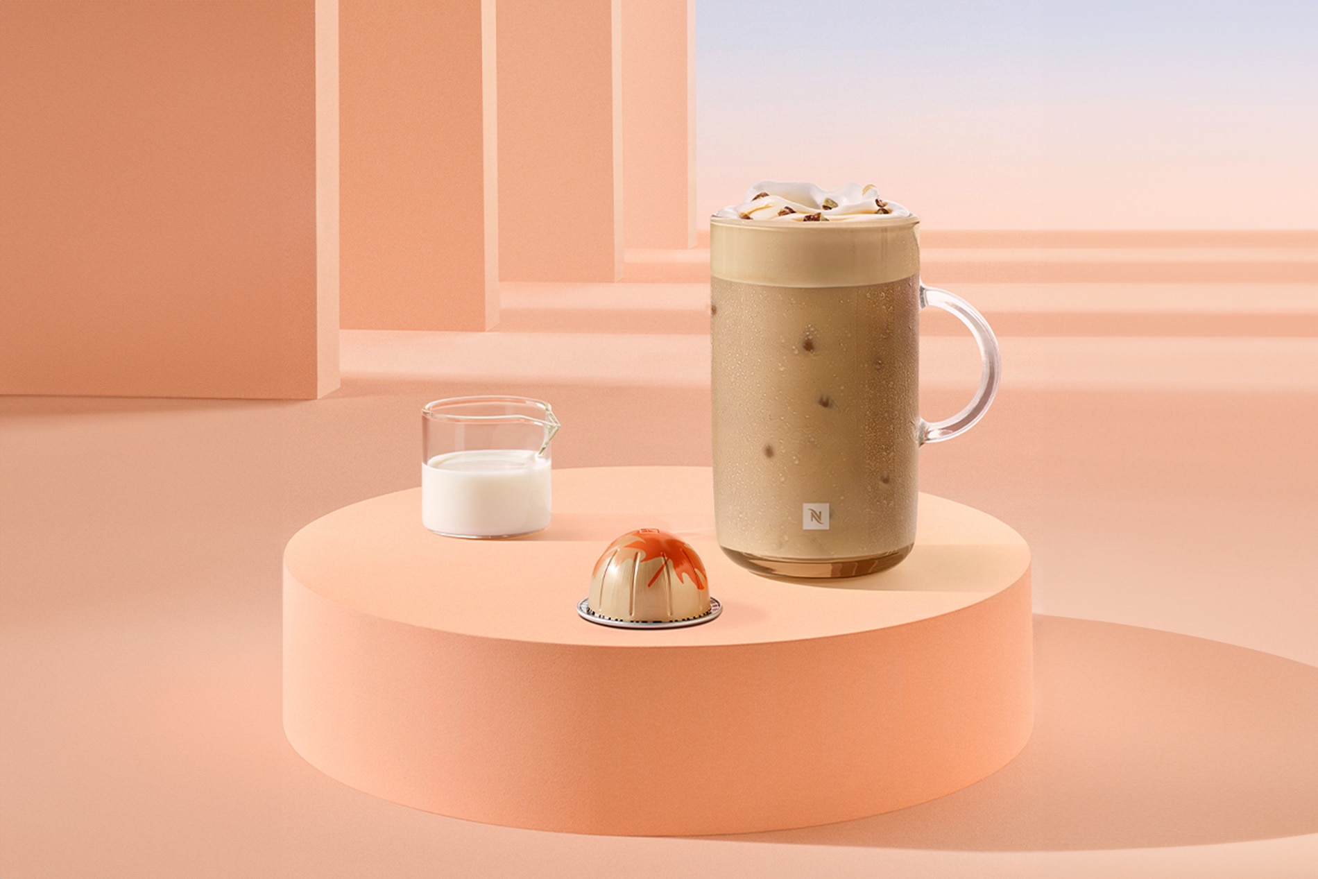 Maple Pecan Ice Latte | Receitas de café | Nespresso Brasil - UCC
