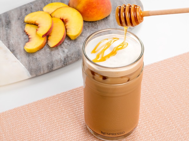 Nespresso Honey Peach Cooler Recipe - Nespresso Recipes