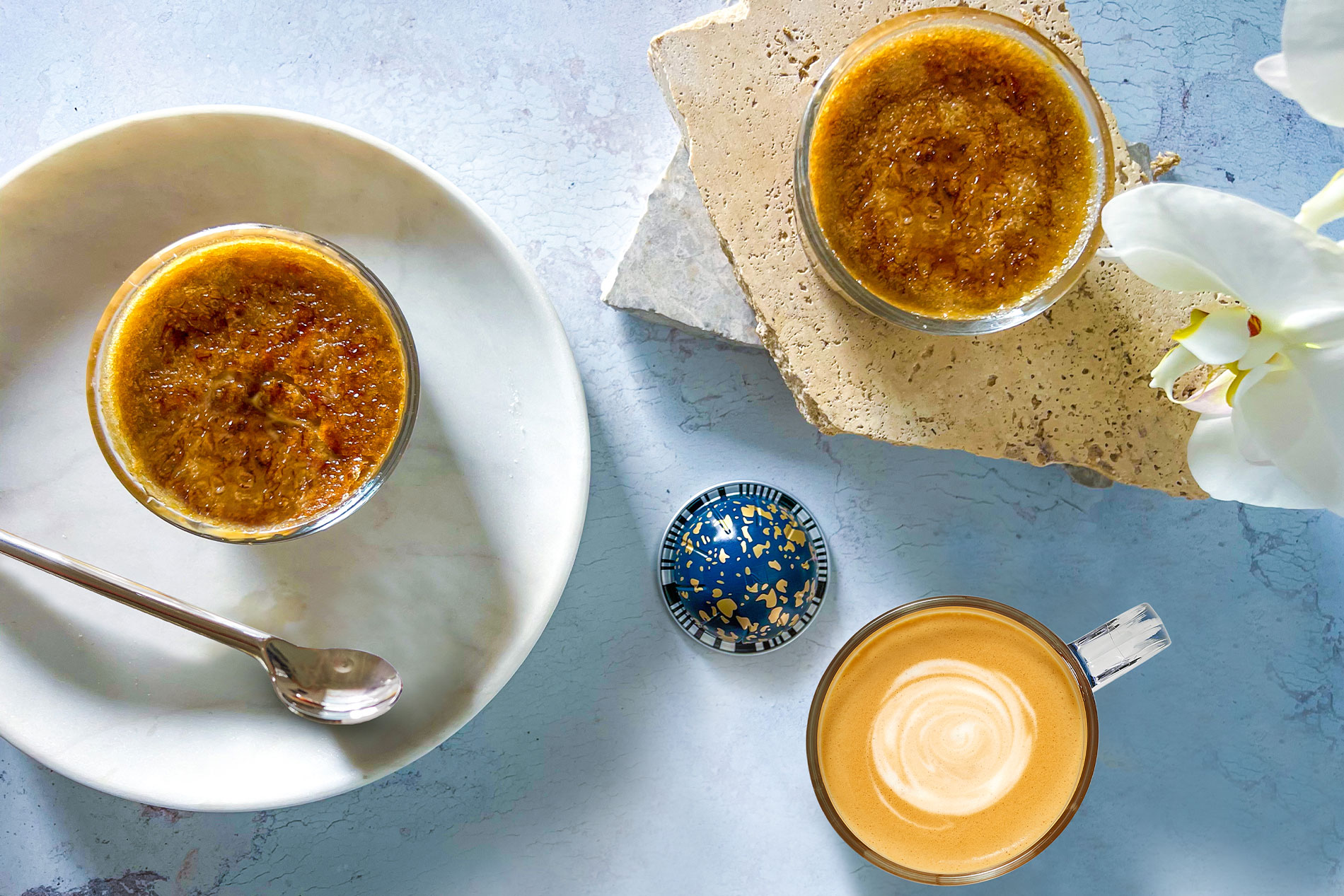 Polly Markus' Coffee Crème Brûlée with Infiniment Espresso | Nespresso ...
