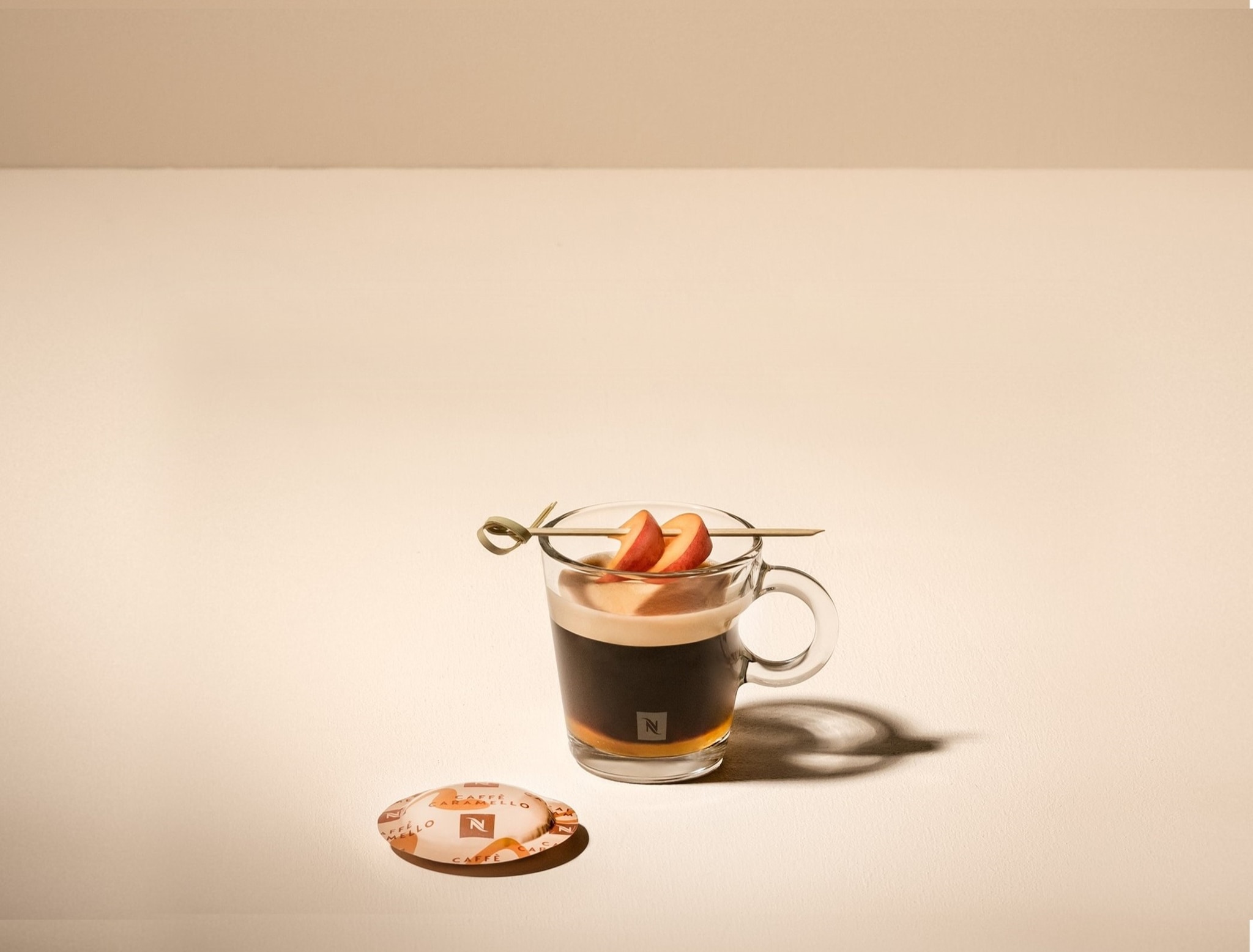 CAFFÈ CARAMELLO APRICOT SPLASH - Nespresso Recipes