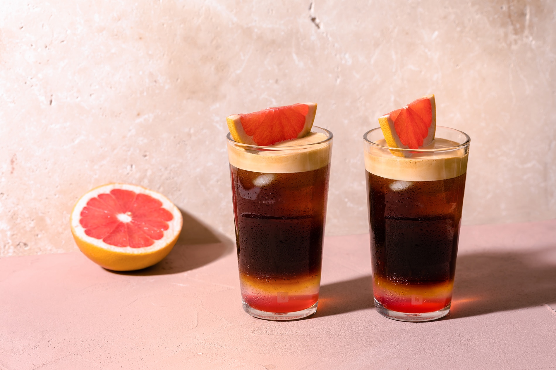Coffee N' Pink Grapefruit Tonic - Nespresso Recipes