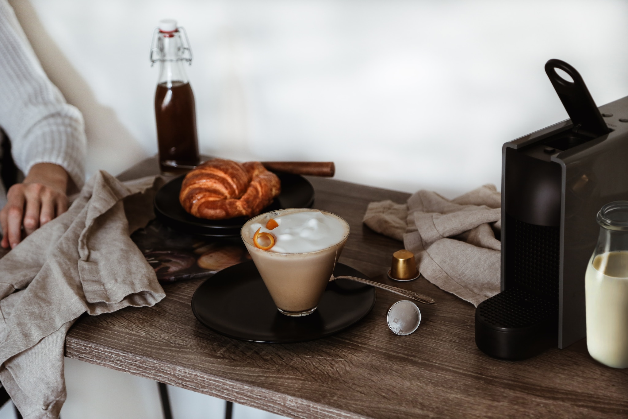 Dark chocolate Double espresso Chocotini (virgin) - Nespresso Recipes