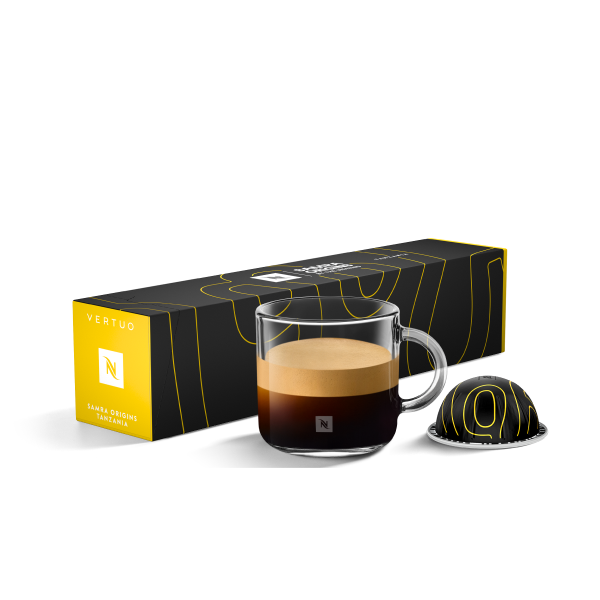 Limited Edition Samra Origins Tanzania Vertuo Coffee Pods - Nespresso ...