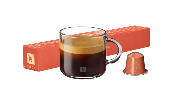 Peanut and Roasted Sesame Flavour Coffee Original Pods - Nespresso ...