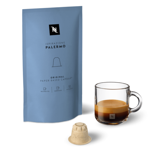 Ispirazione Palermo | Papierbasierte Kaffeekapseln | Nespresso