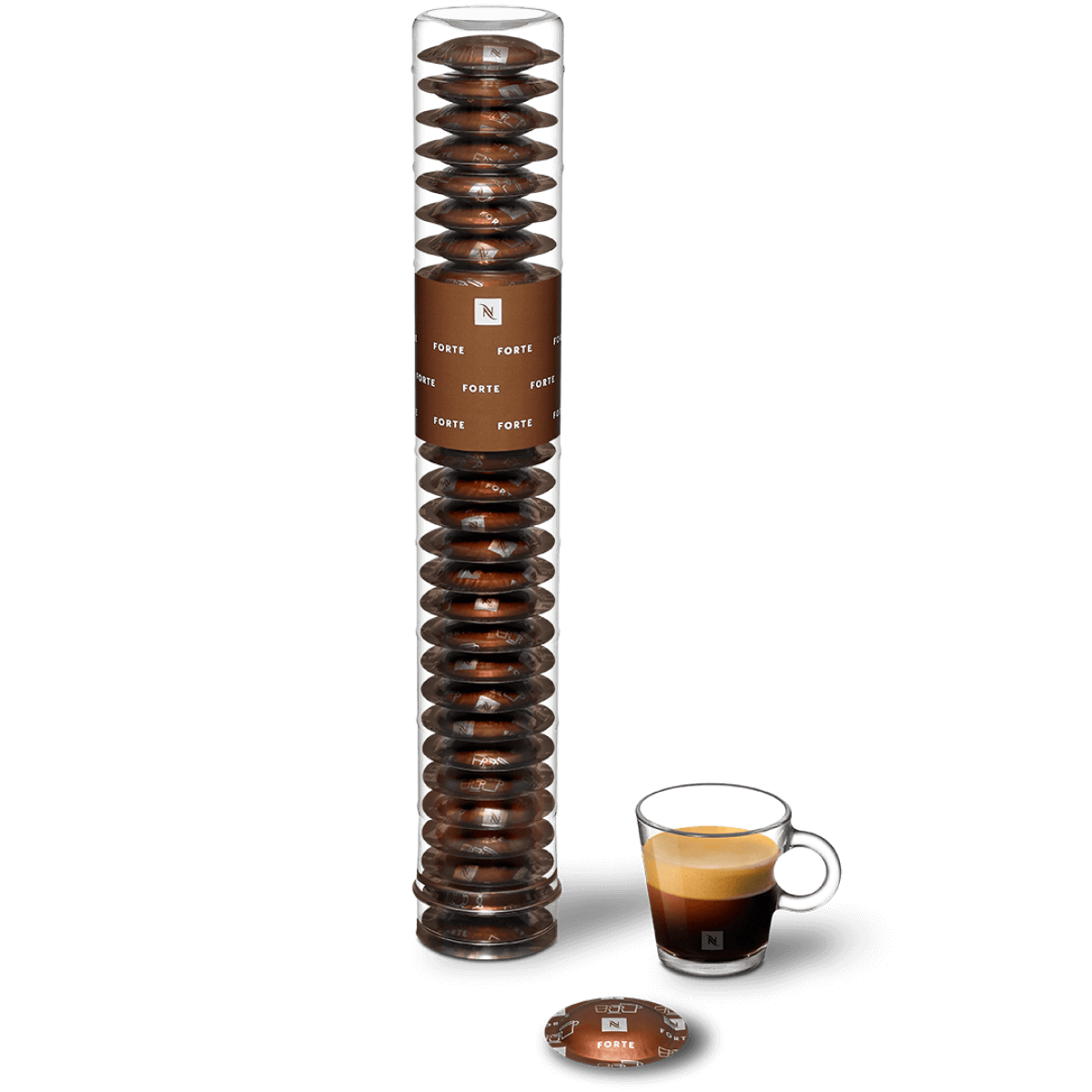 Forte 馥緹 (條裝30顆) | Nespresso 台灣 商用咖啡方案
