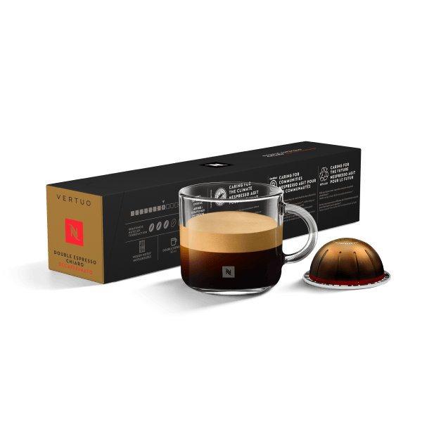 Double Espresso Chiaro Decaffeinato - kawa bezkofeinowa | Nespresso