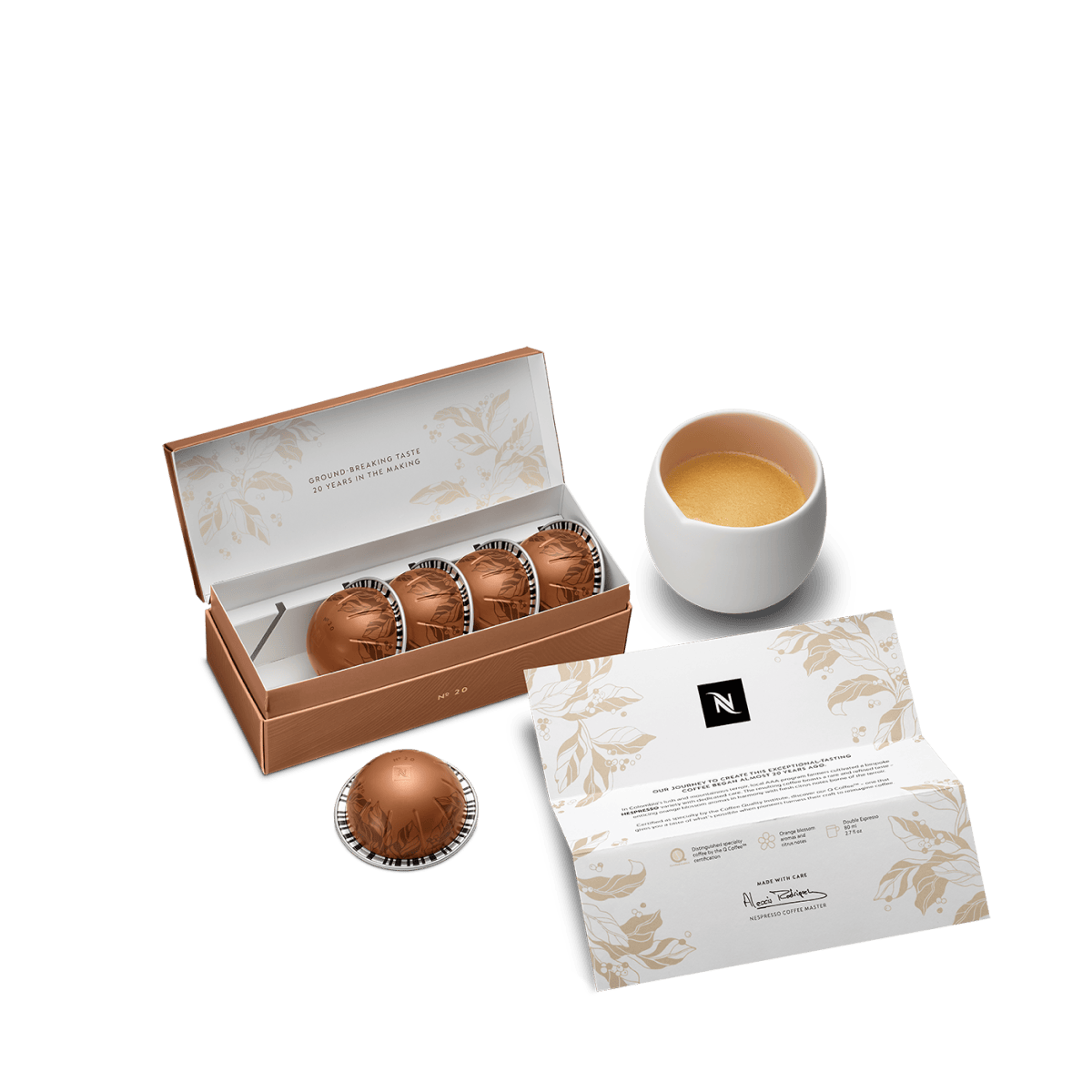 Nº20 Exclusive Coffee Capsules - Nespresso™ NZ