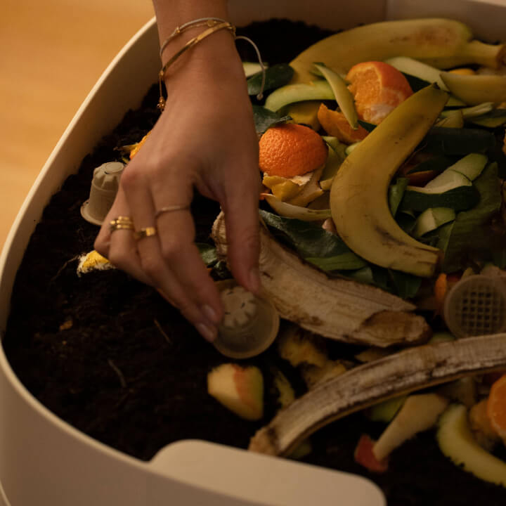 Compostable coffee capsules at home | Nespresso