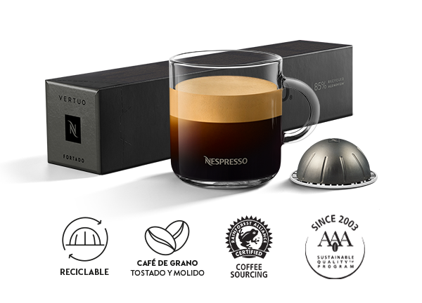 Café Fortado Nespresso | Cápsulas Vertuo | Nespresso™ Chile