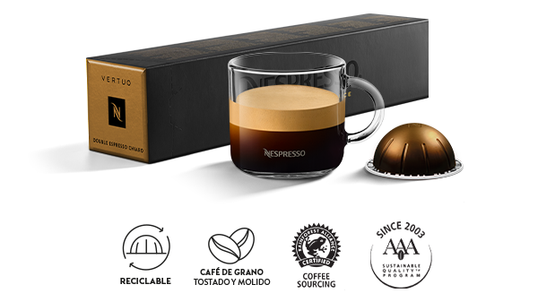 Doble Espresso Chiaro | Cápsulas de Café | Nespresso™ Chile