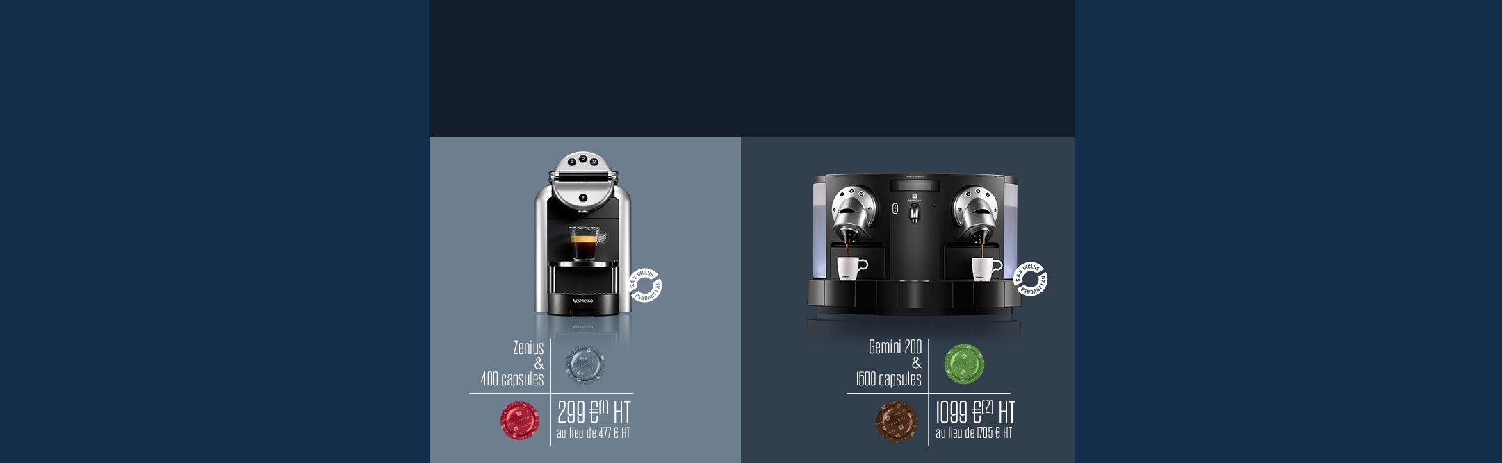 Capsules de Café & Machines | Nespresso Pro