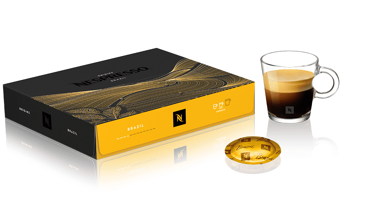 Origin Brazil | Single Origin Coffee Pod | Nespresso Professional Australia