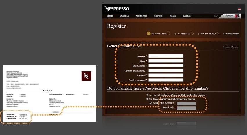 Nespresso Serial Number - yellowloud
