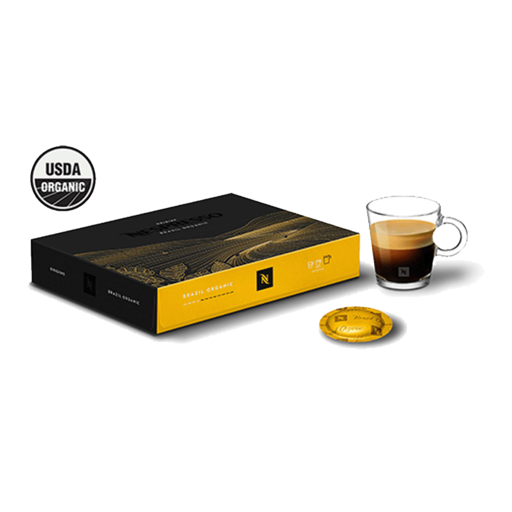 Brazil Organic Coffee Capsule Box - Origins - Nespresso PRO USA